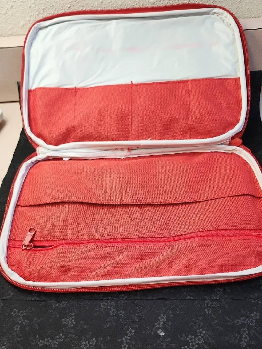 Coca Cola | Bags | Coca Cola Red Toiletry Pouch With White Trim | Poshmark